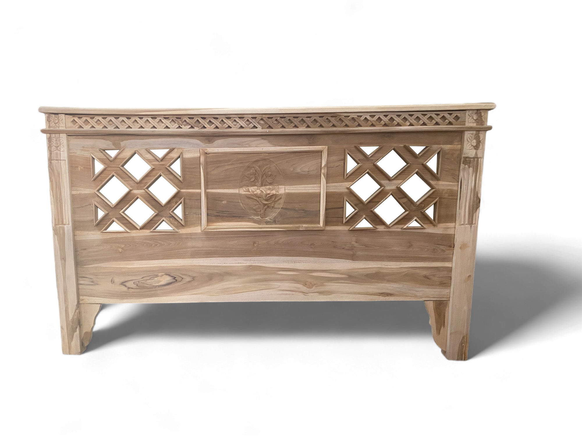 BED SILANG SUPER QUEEN | NATURAL HEADBOARD – Yellow Lemon Tree