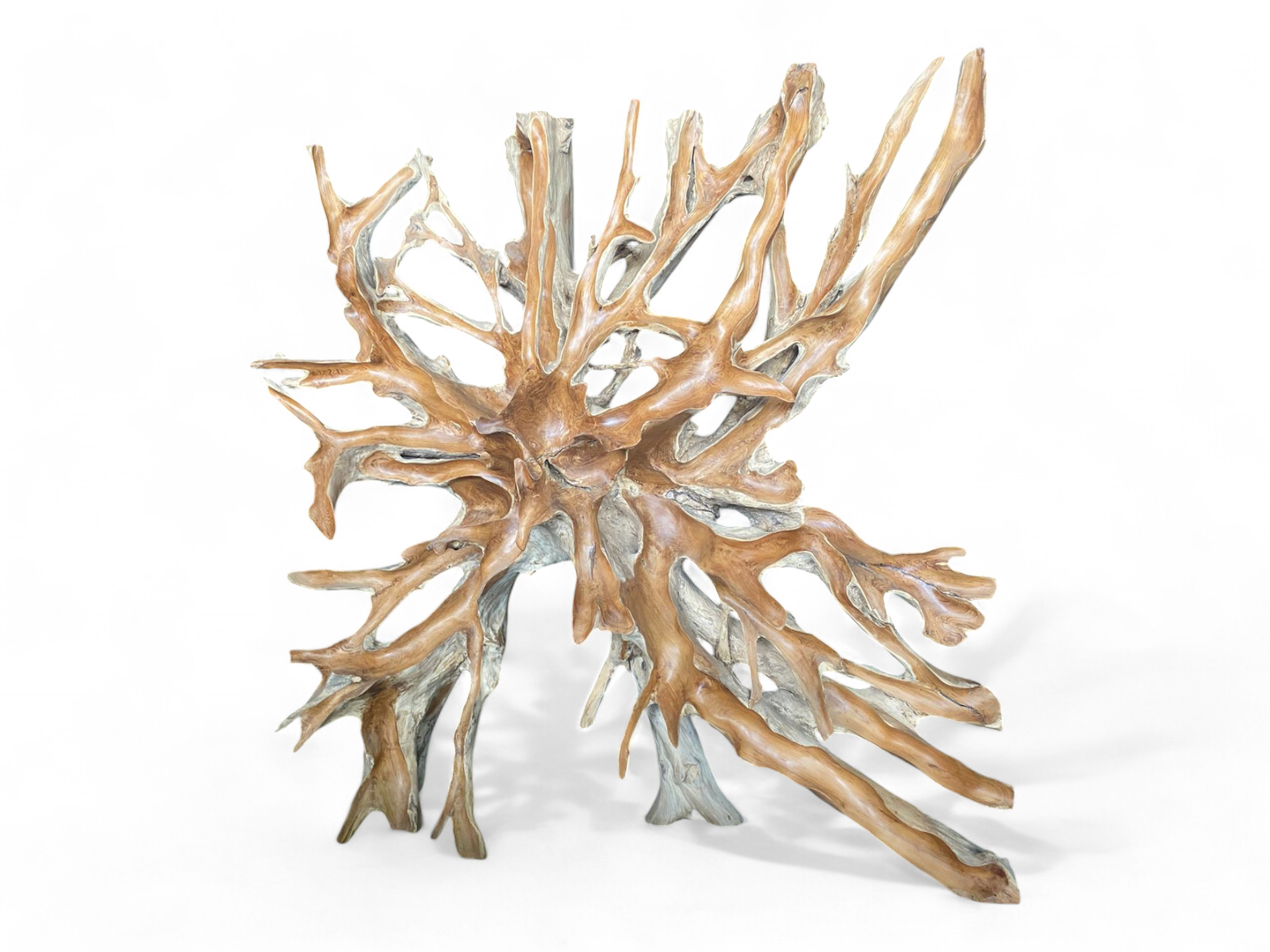 Tree Root Wall Hanging | Decor Flower Round Teak 1.8m – Yellow Lemon Tree