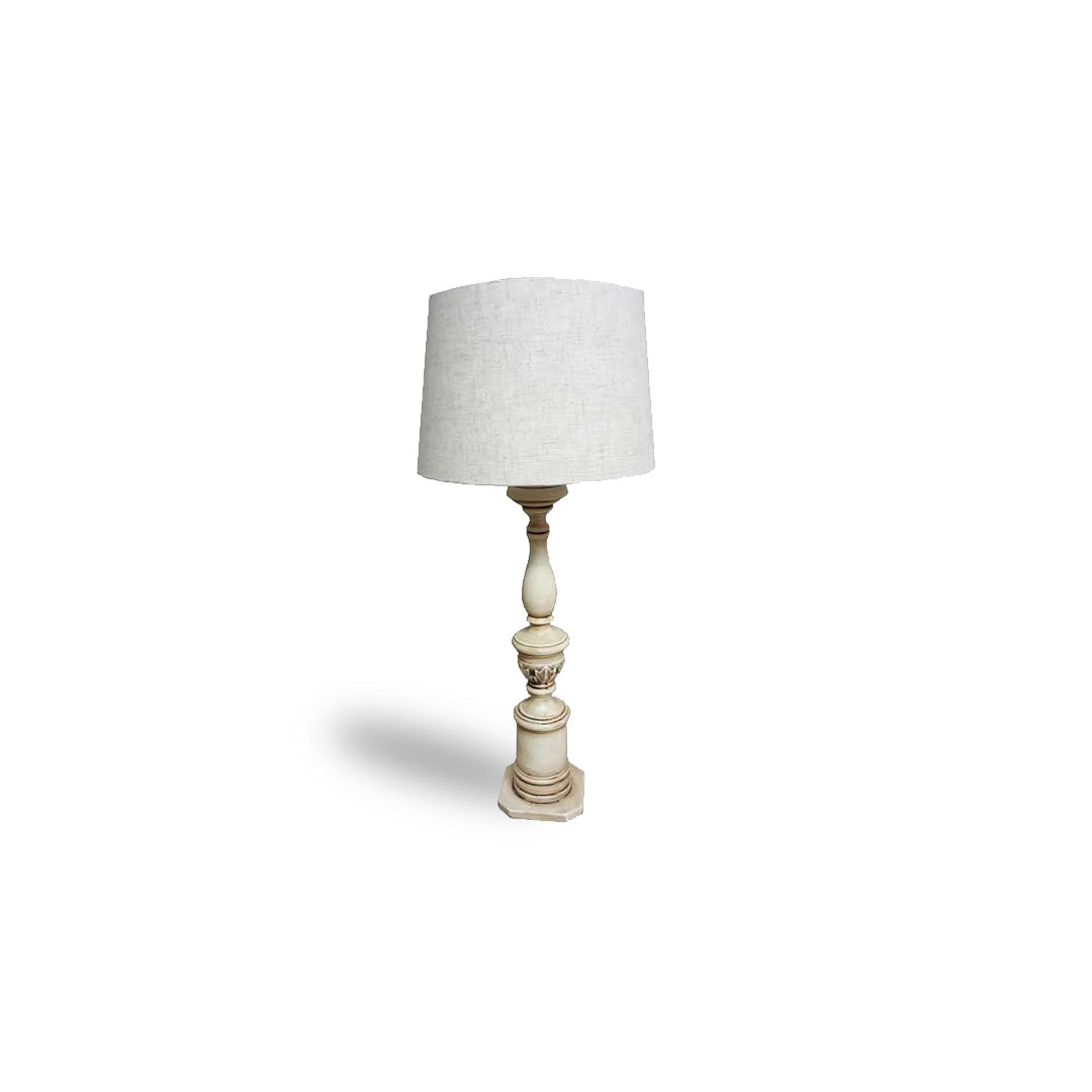 Bedside Lamp Polo | 50cm Excl Shade – Yellow Lemon Tree